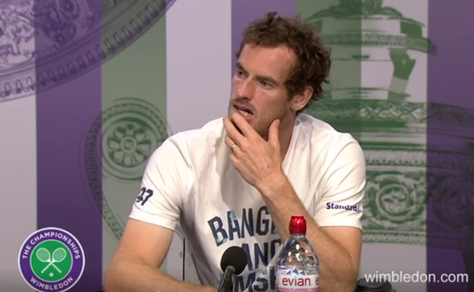 Tennis Star Andy Murray Interrupts Reporter To Call Out Sexism, And ...