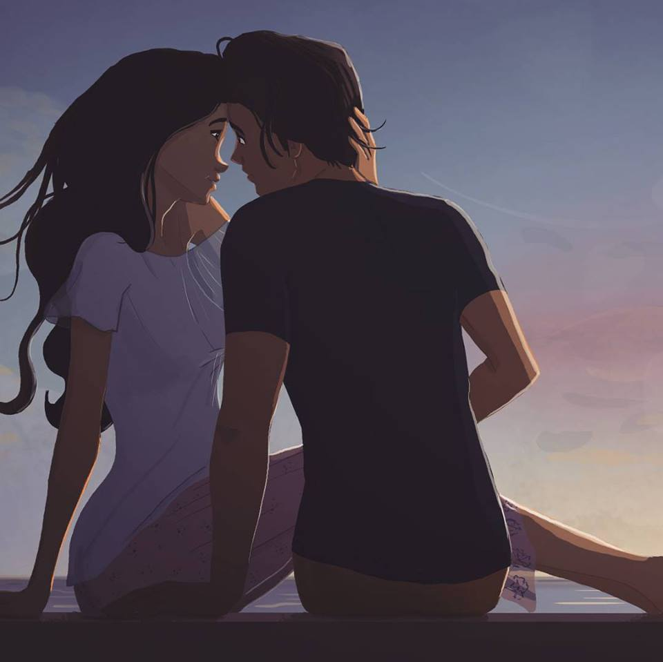 2D Artists Beautifully Captures The Ups And Downs Of Love And Relationships
