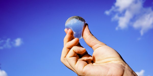 These Edible Water Pods Could Help Reduce Plastic Bottle Waste