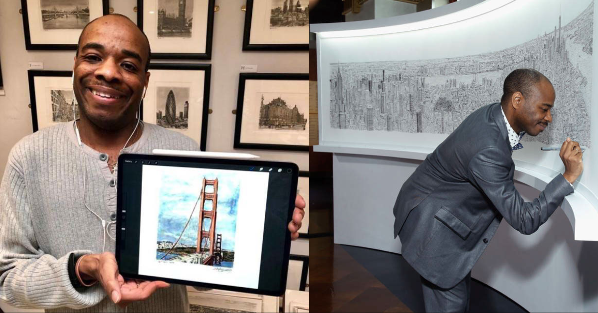This Genius Autistic Artist Can Draw Entire Cities Using His Memory